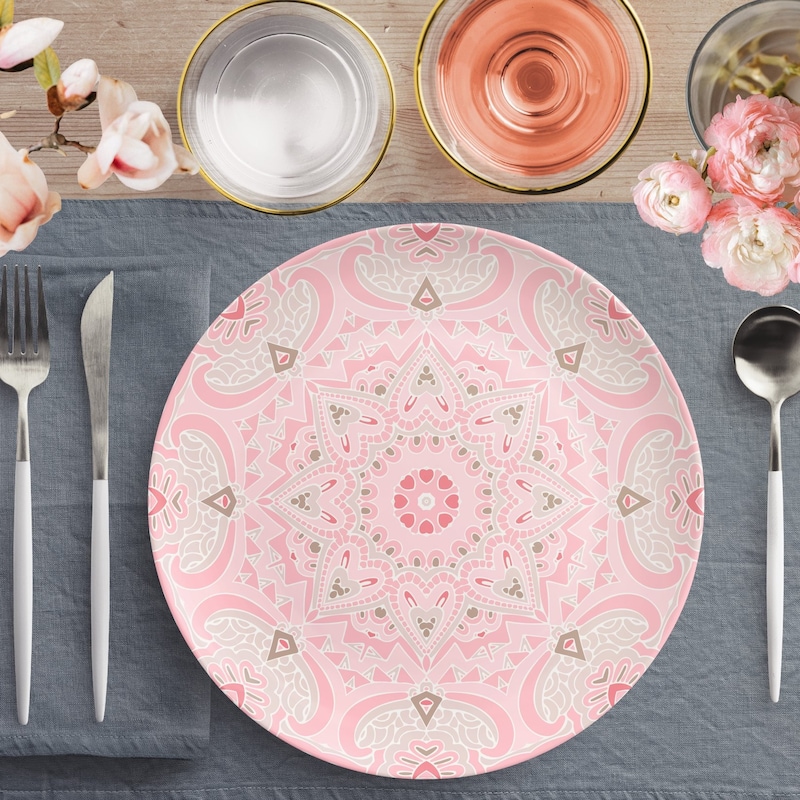 Mandala Plate - Etsy