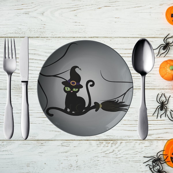 Halloween Plates - Etsy