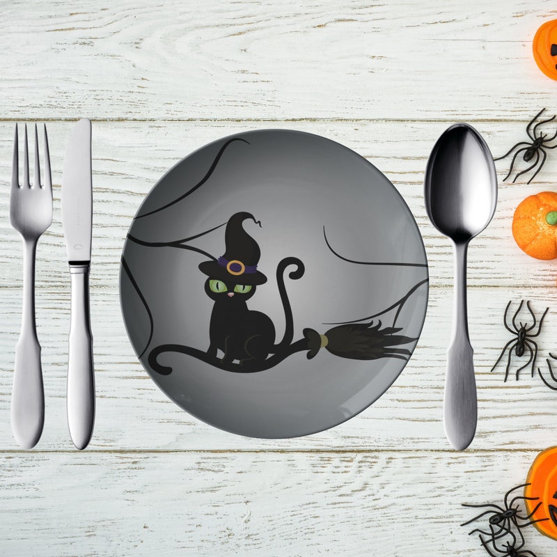 Halloween Plate - Etsy