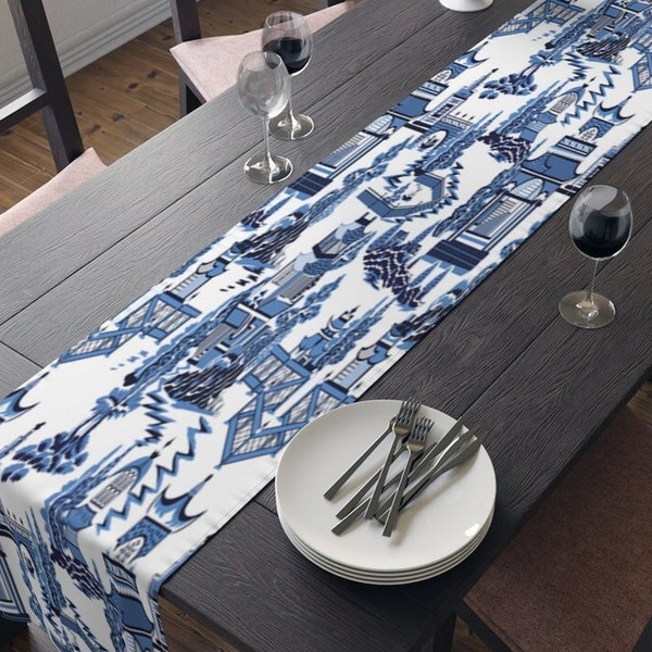 Asian Table Runner - Etsy