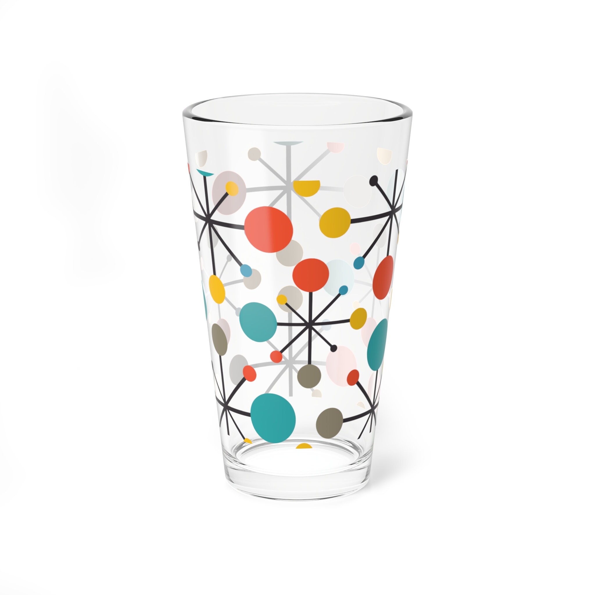 Retro Atomic Barware, Mid Century Modern Cocktail, Mixing, Shaker, Pint ...