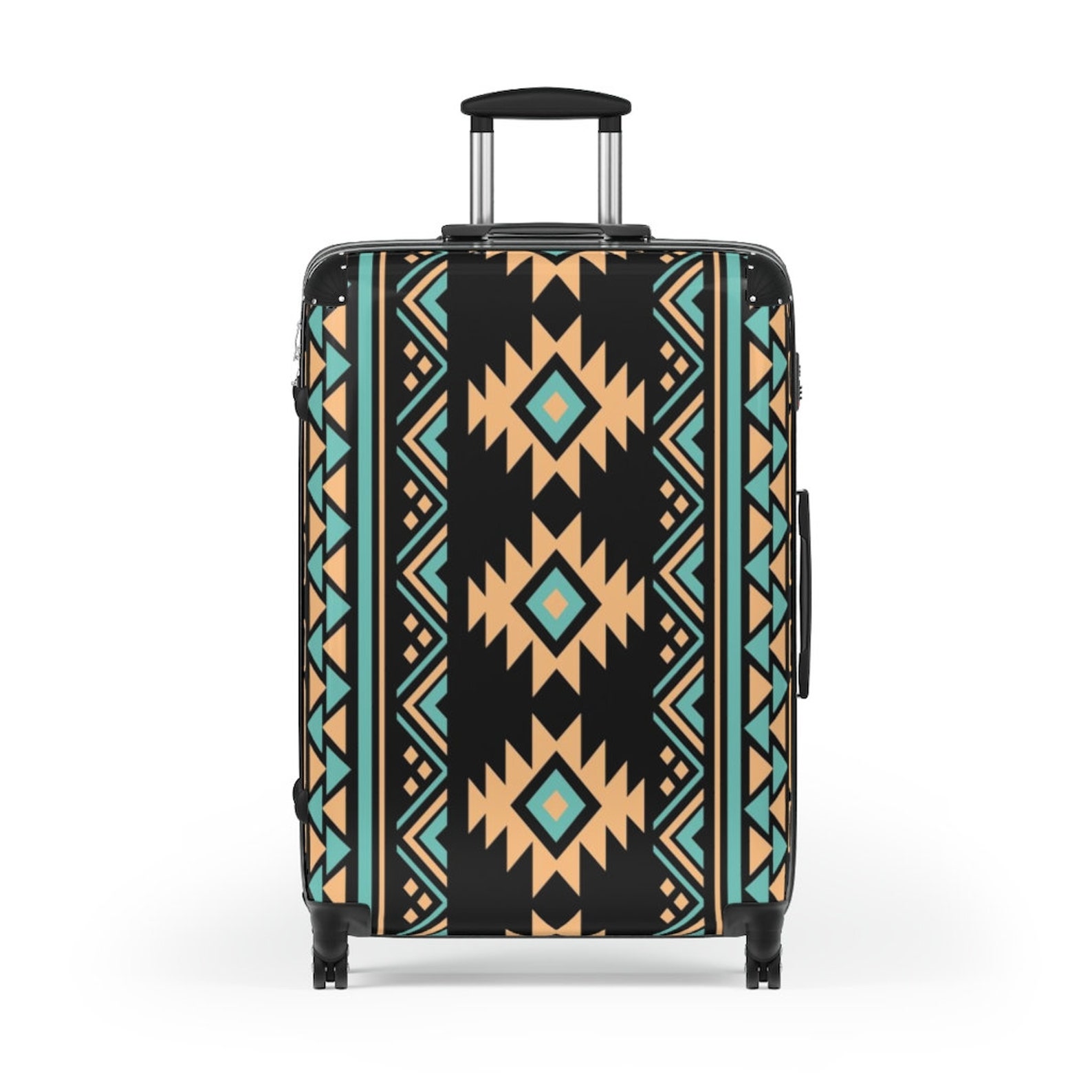 Suitcase Set in Native American Southwestern Design, Custom Designed ...