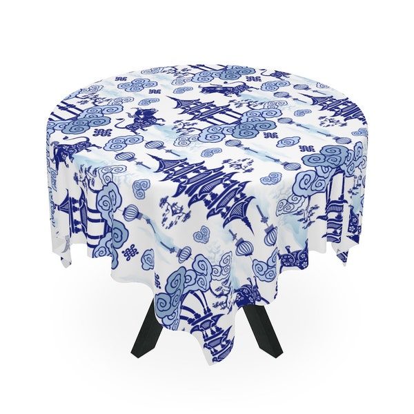 Chinoiserie Tablecloth - Etsy