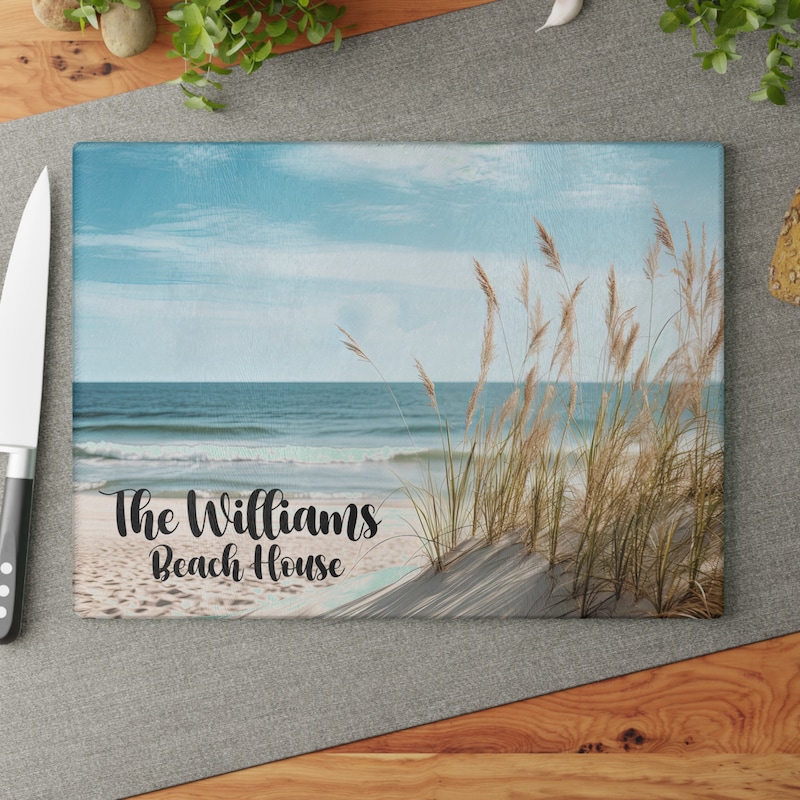 Beach Cutting Board - Etsy