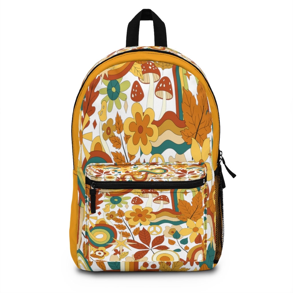 70s Groovy Hippie Retro Back to School Backpack for Kids sold by Lula ...