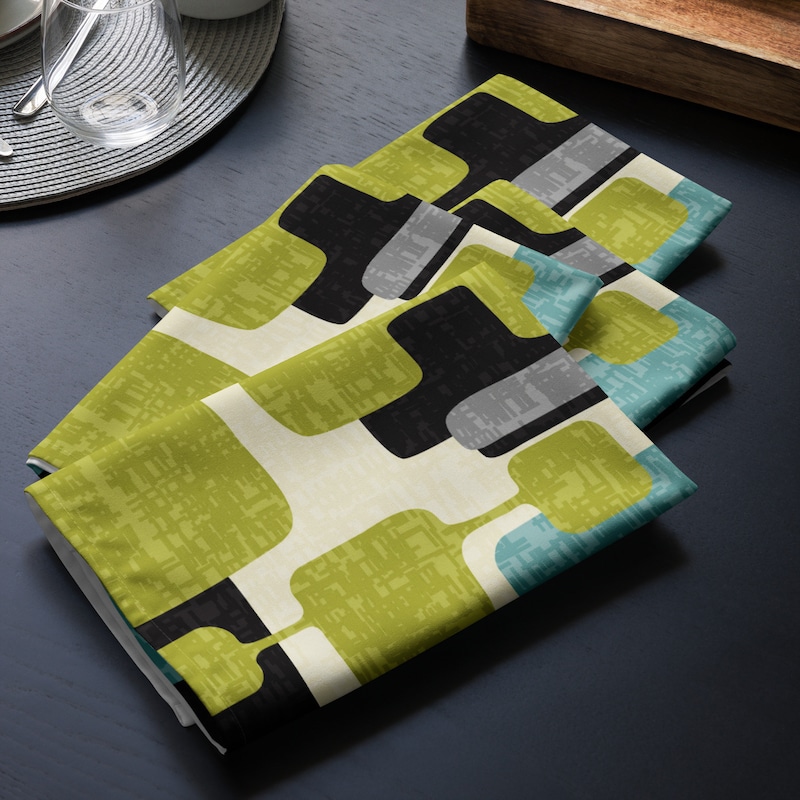 Vintage Table Cloth Mcm - Etsy