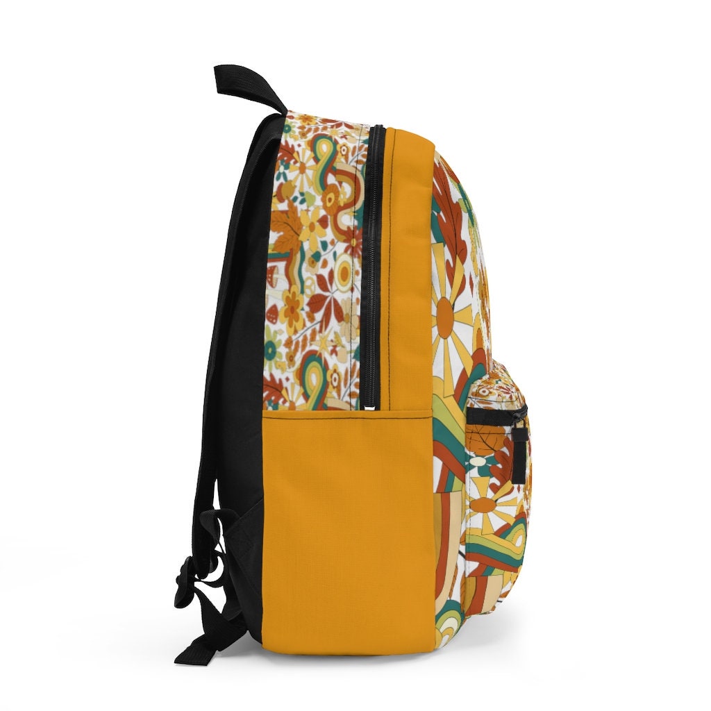 70s Groovy Hippie Retro Back to School Backpack for Kids sold by Lula ...