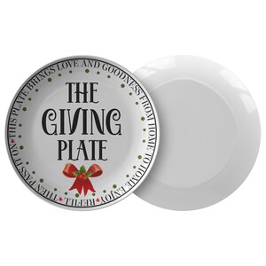 The Giving Plate, Holiday Circle of Giving, Thanksgiving, Christmas ...