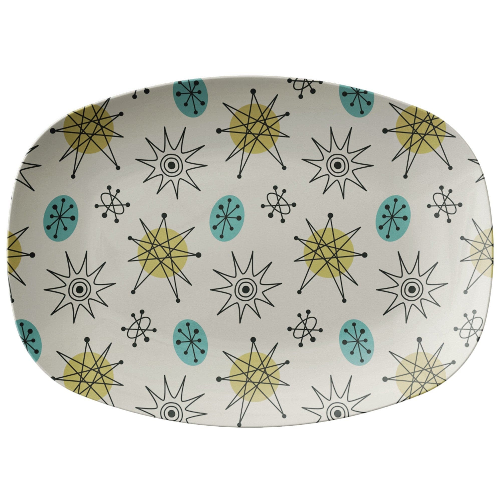 Franciscan Starburst Platter: Mid-century Modern Atomic Dinnerware - Etsy