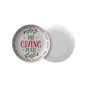 The Giving Plate, Circle of Giving Holiday, Thanksgiving Christmas ...