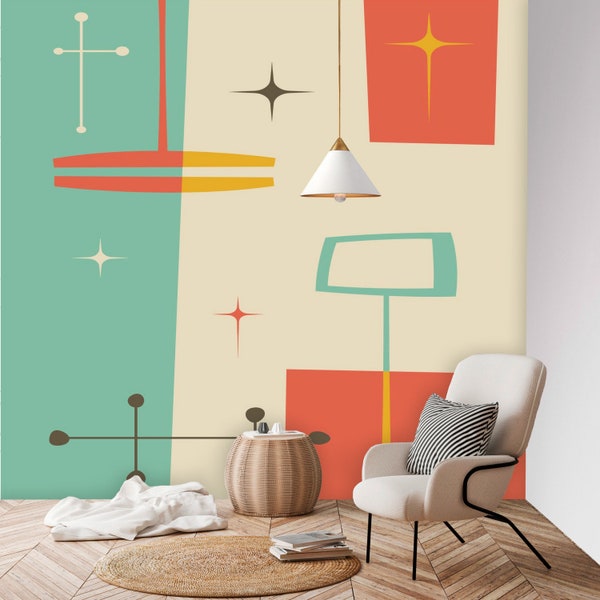 Mcm Wallpaper - Etsy