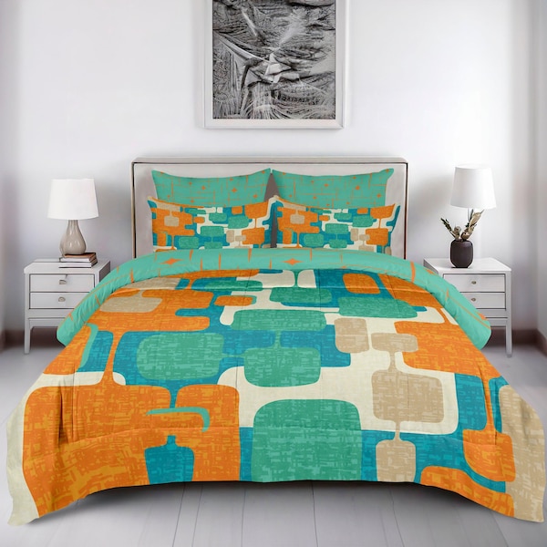 Retro Bedding - Etsy
