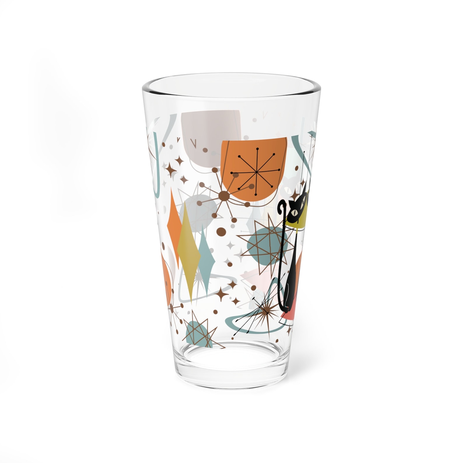 MCM Atomic Cat Barware, Mid Century Modern Mixing, Shaker, Drinking ...