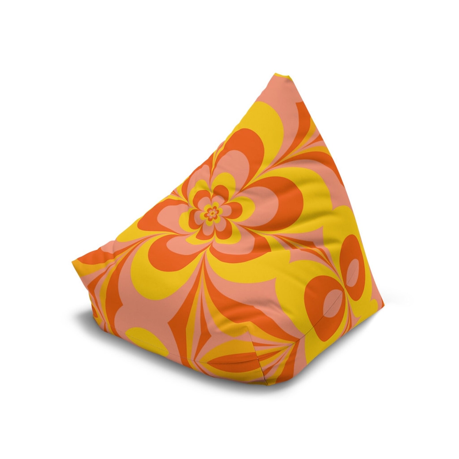 Groovy Funky Retro Bean Bag Chair Cover Mid Century Modern - Etsy