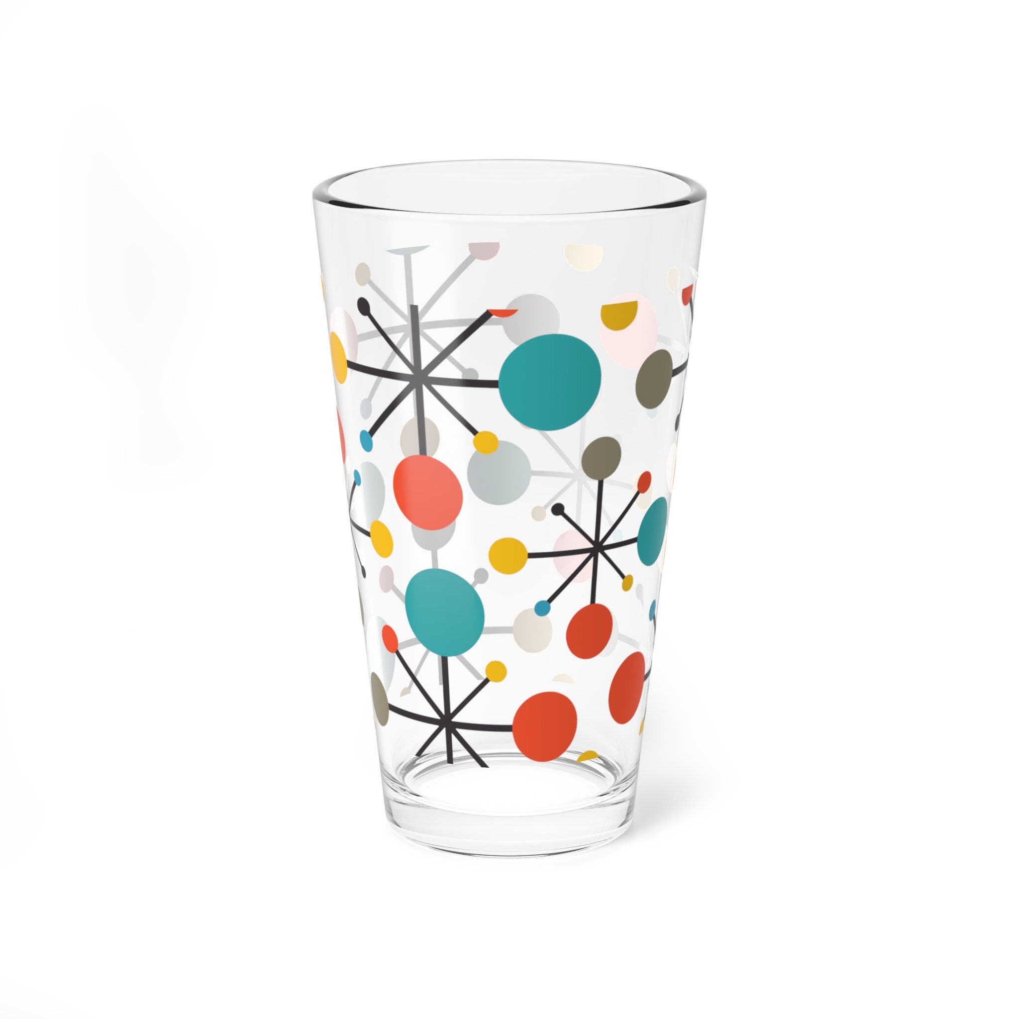 Retro Atomic Barware, Mid Century Modern Cocktail, Mixing, Shaker, Pint ...