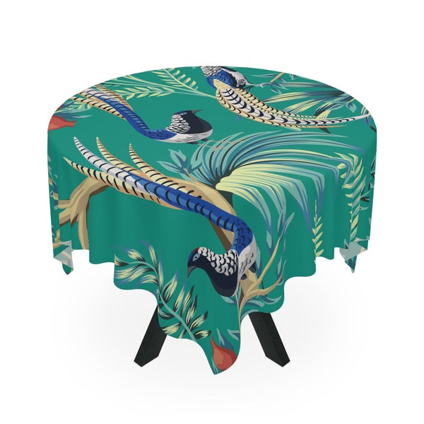 Chinoiserie Tablecloth - Etsy