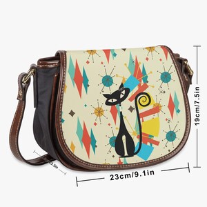 Atomic Cat Hobo Bag, Mid Century Modern Franciscan Diamond Starburst ...