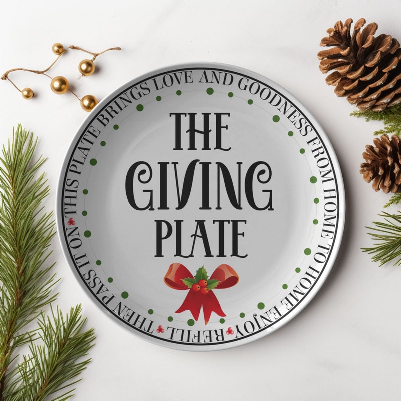 Giving Plate - Etsy
