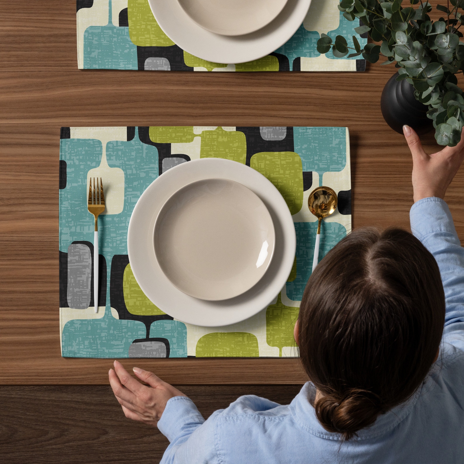 Mid Century Modern Placemats