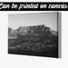 Table Mountain Picture in Cape Town South Africa, Black and White ...