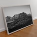 Table Mountain Picture in Cape Town South Africa, Black and White ...
