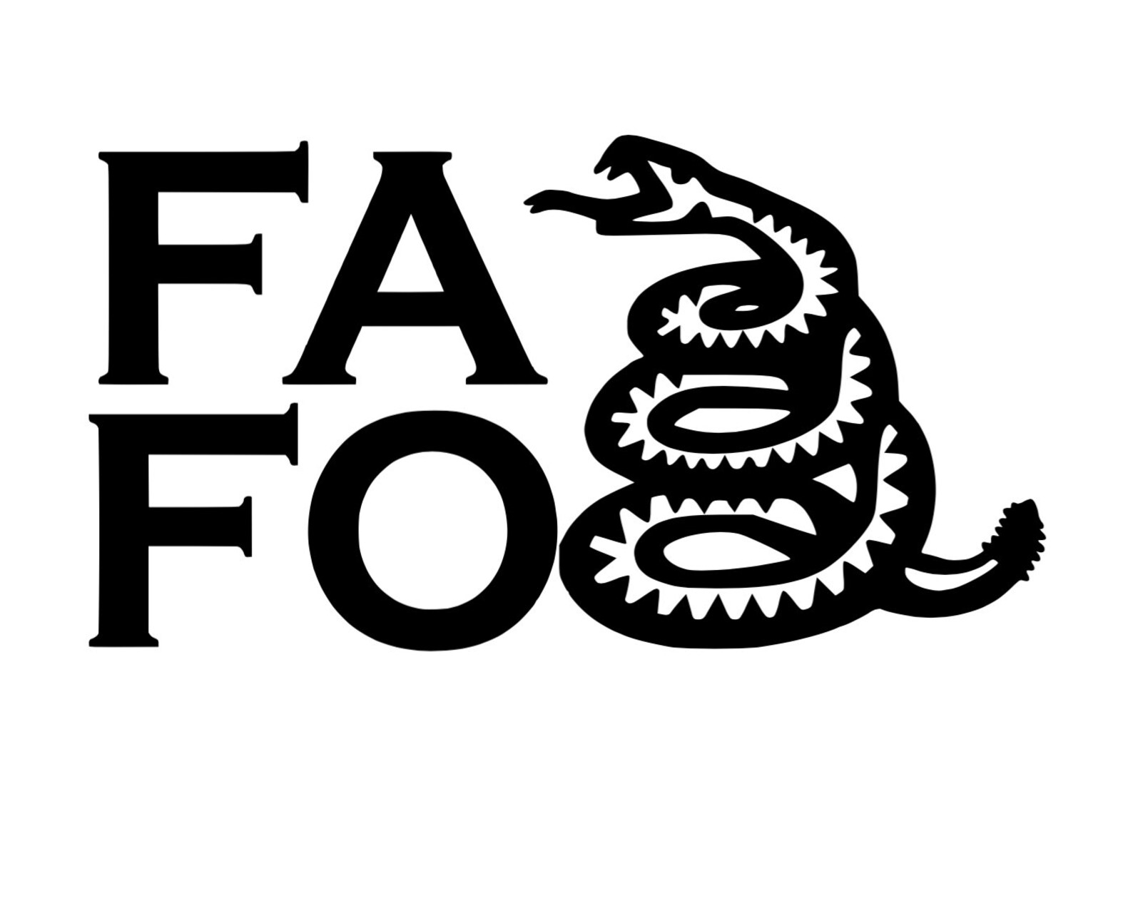 FAFO DECAL - Etsy