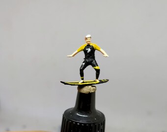 Surfer Figurine | Etsy