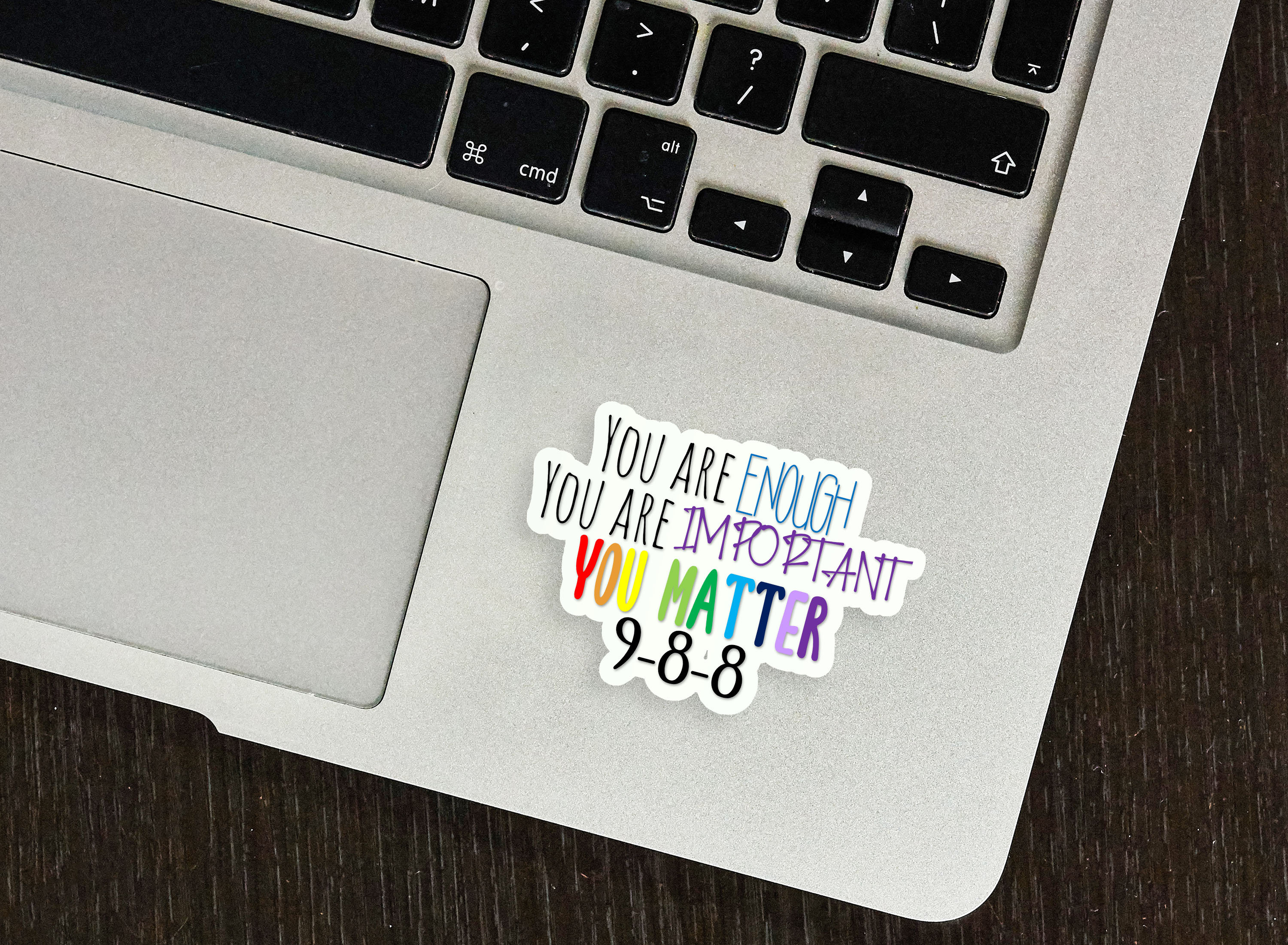 Suicide Prevention Hotline Sticker, Mental/emotional Health Matters ...