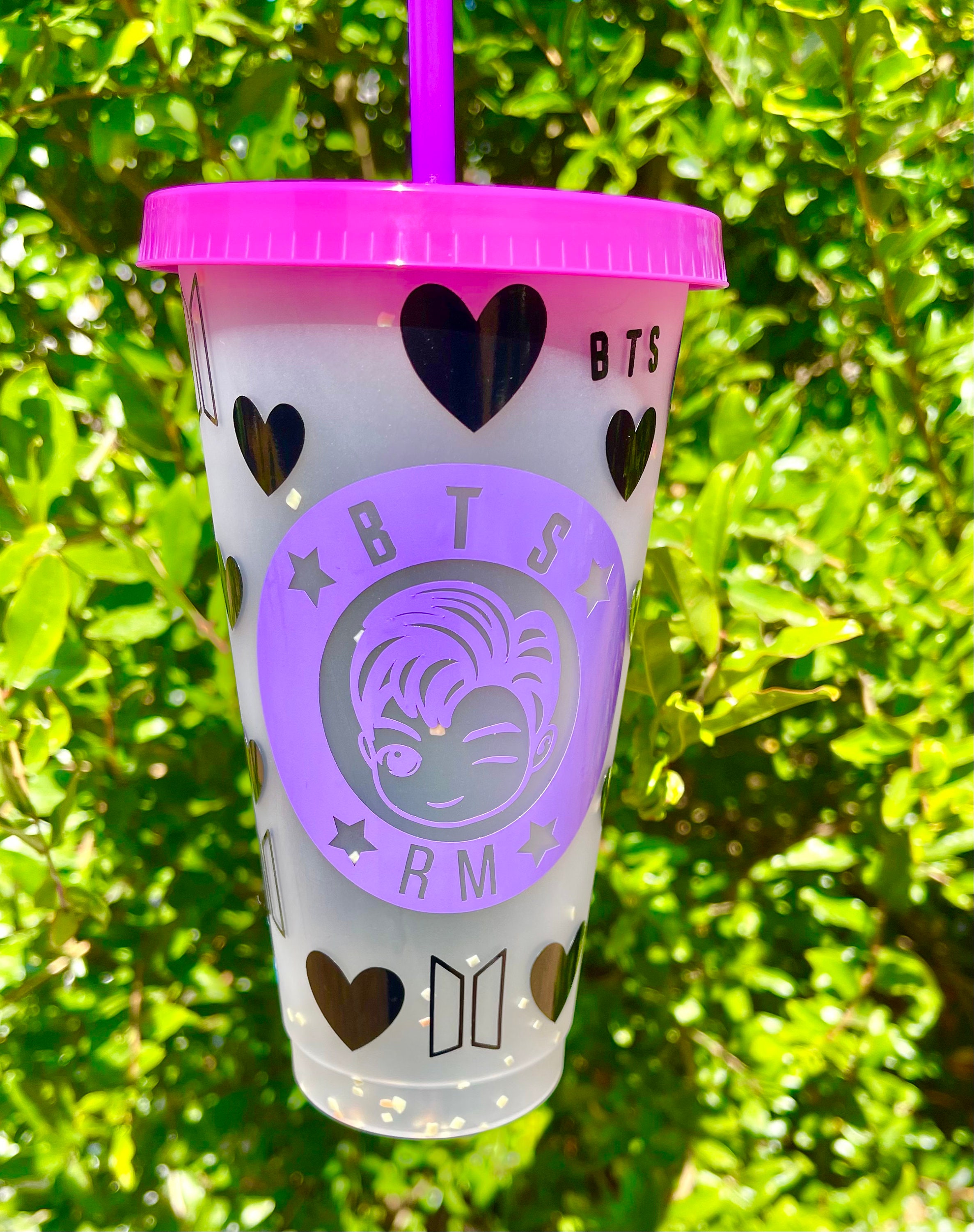 BTS Cup Rm Cup custom cup KPop cup | Etsy