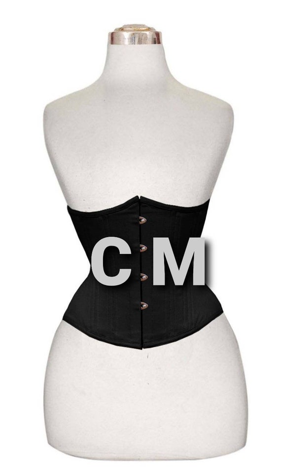 Cotton corset for a great waist training and the perfect | Etsy