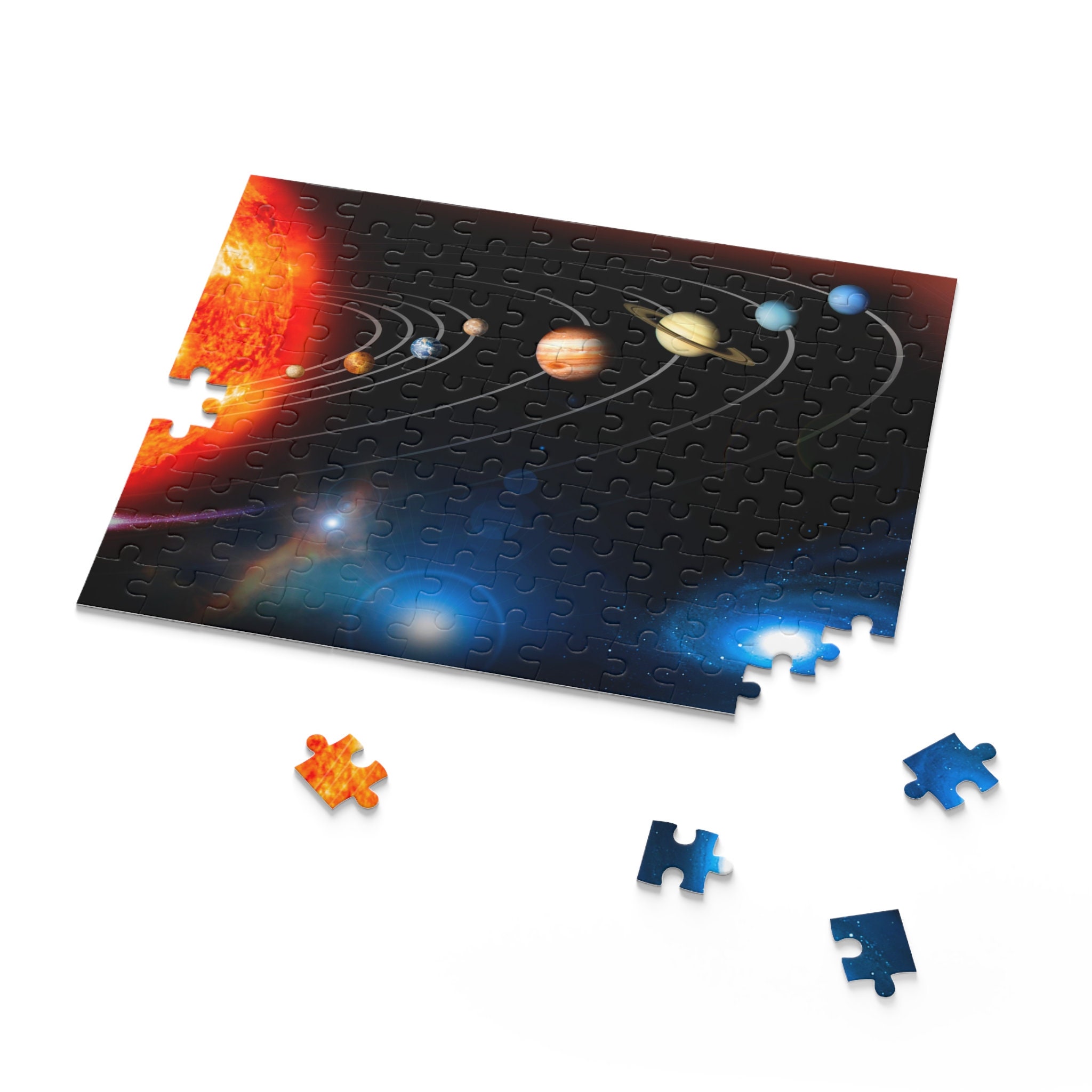 Solar System Puzzle, Space Jigsaw 120, 252, 500-piece, Planets Puzzles ...