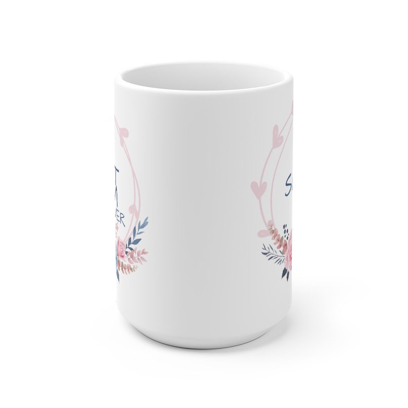 PERSONALIZED Host Mom Gift Mug, Pastel Colors Roses, Best Host Mom Ever ...