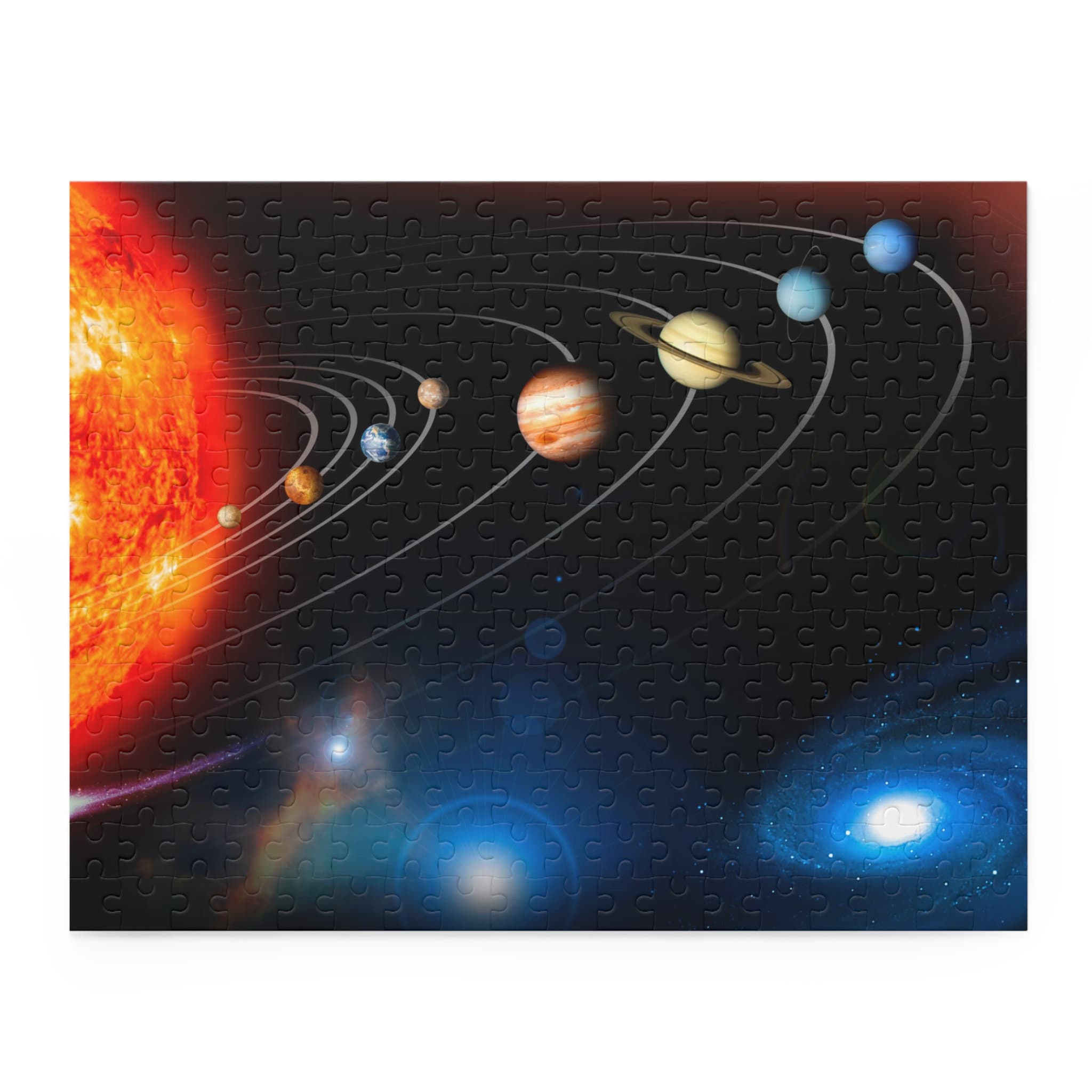 Solar System Puzzle, Space Jigsaw 120, 252, 500-piece, Planets Puzzles ...