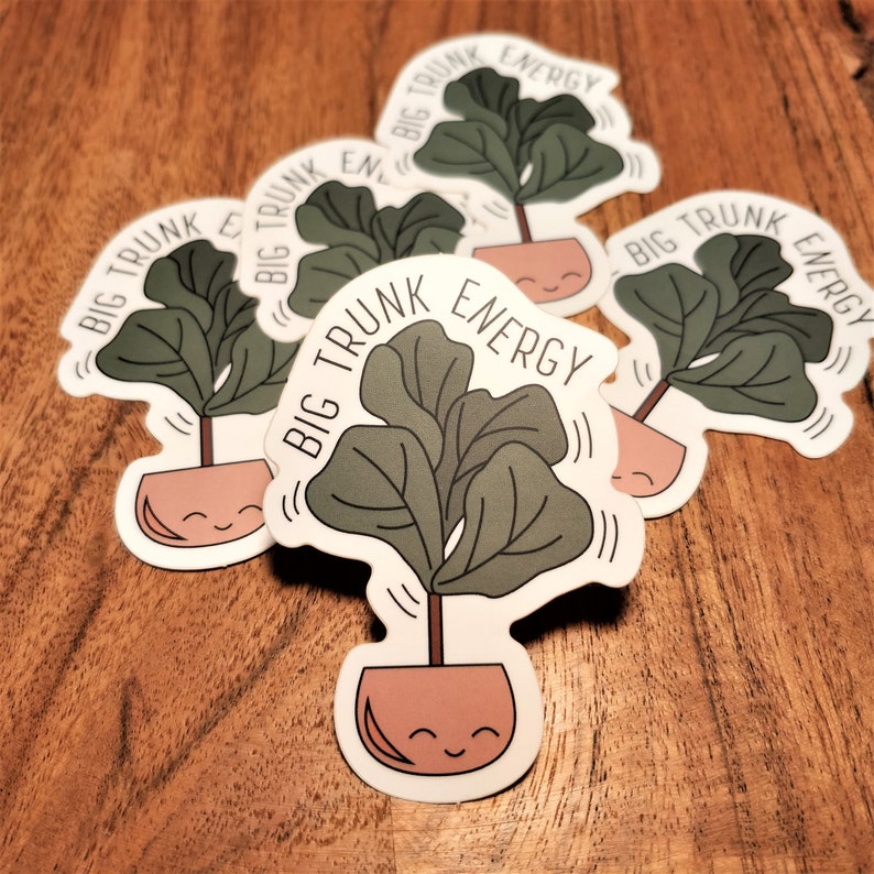 Big Trunk Energy Sticker Vinyl Sticker Laptop Sticker | Etsy