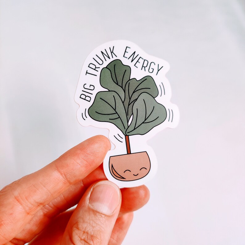 Big Trunk Energy Sticker Vinyl Sticker Laptop Sticker - Etsy
