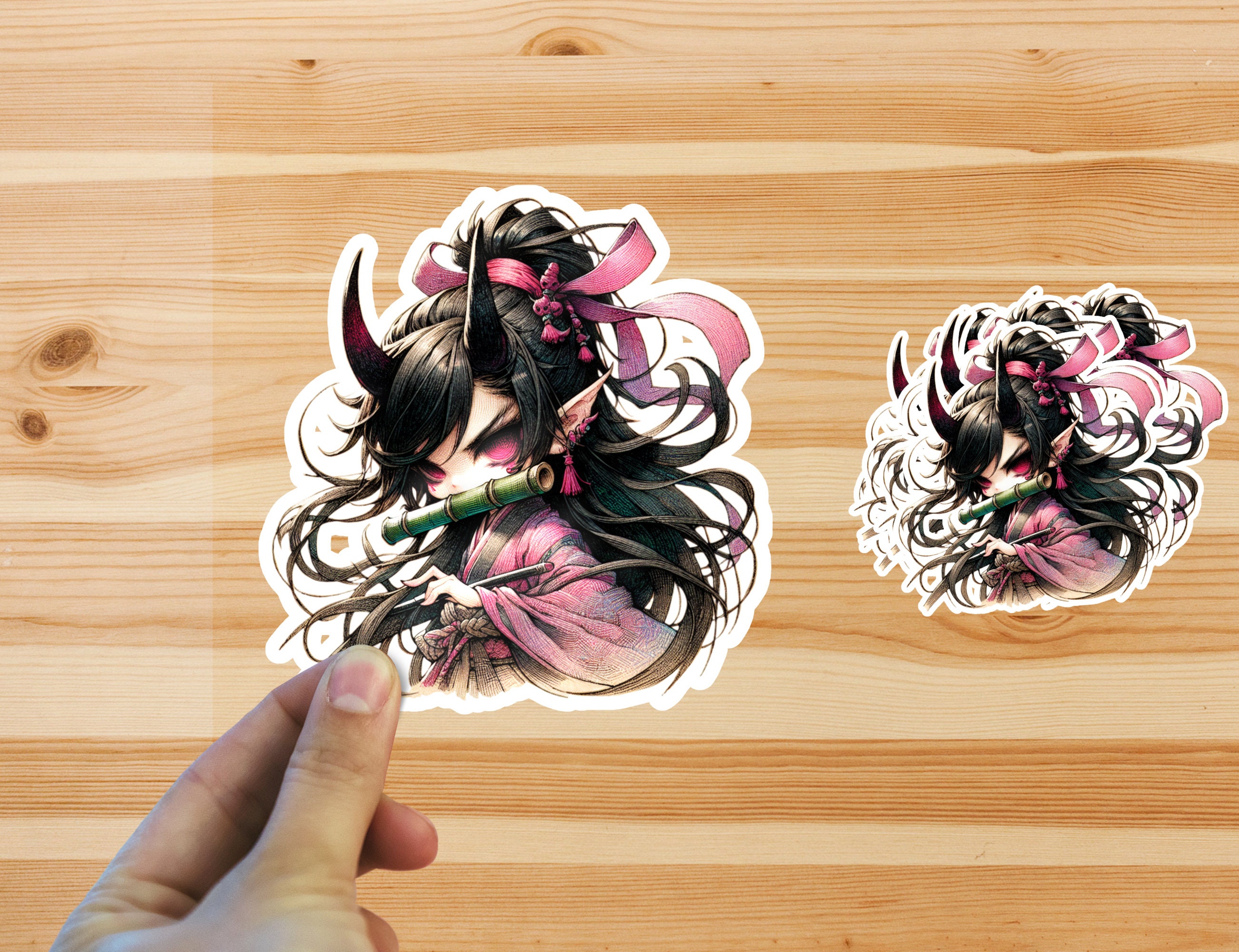 Demon Slayer Sticker Nezuko, Demon Slayer, Demon Slayer Sticker, Demon ...