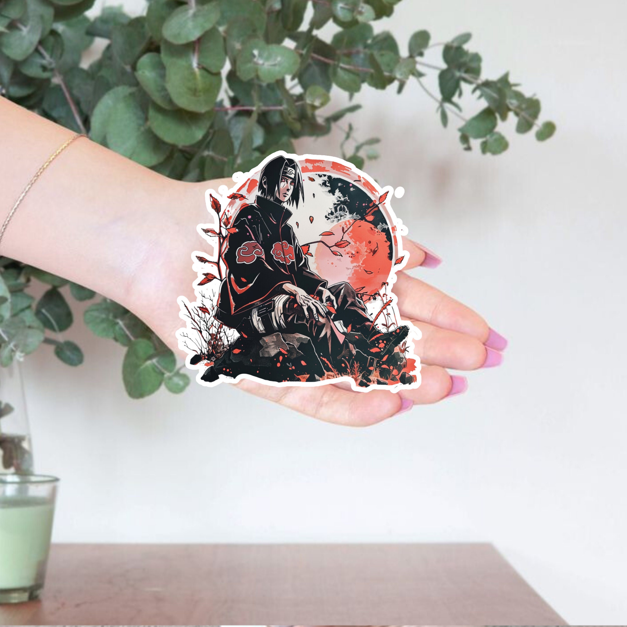 Itachi Uchiha Stickers, Naruto Stickers, Anime Vinyl Stickers, Anime ...