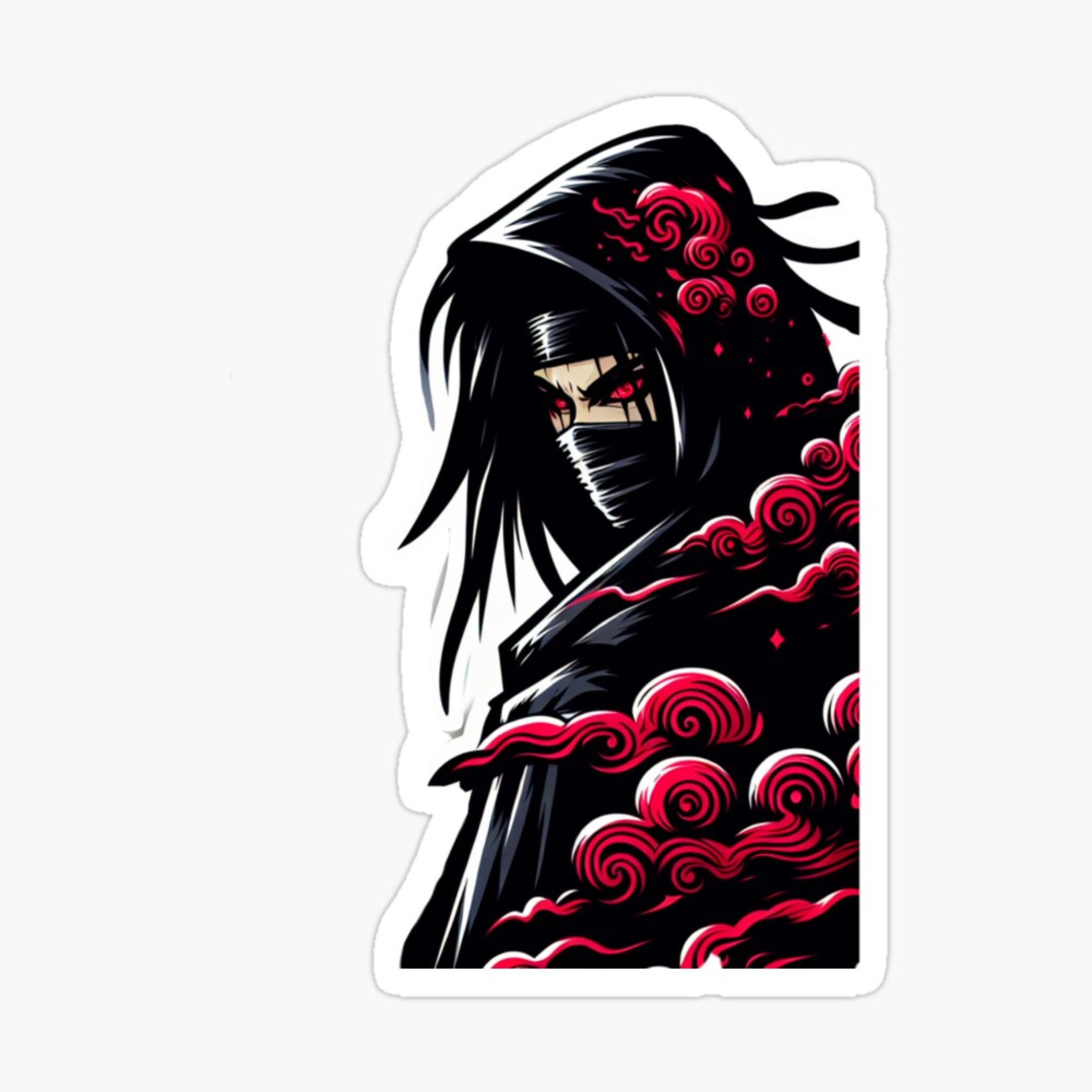 Itachi Uchiha Stickers Naruto Stickers Anime Vinyl Stickers Anime ...
