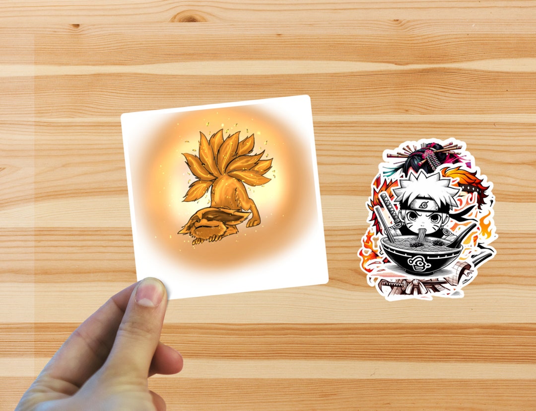 Demon Slayer Vinyl Sticker, Kurama, Demon Slayer, Demon Slayer Sticker ...