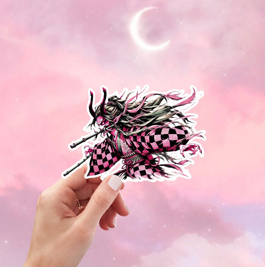 Demon Slayer Sticker, Nezuko Stickers, Nezuko, Demon Slayer, Anime ...