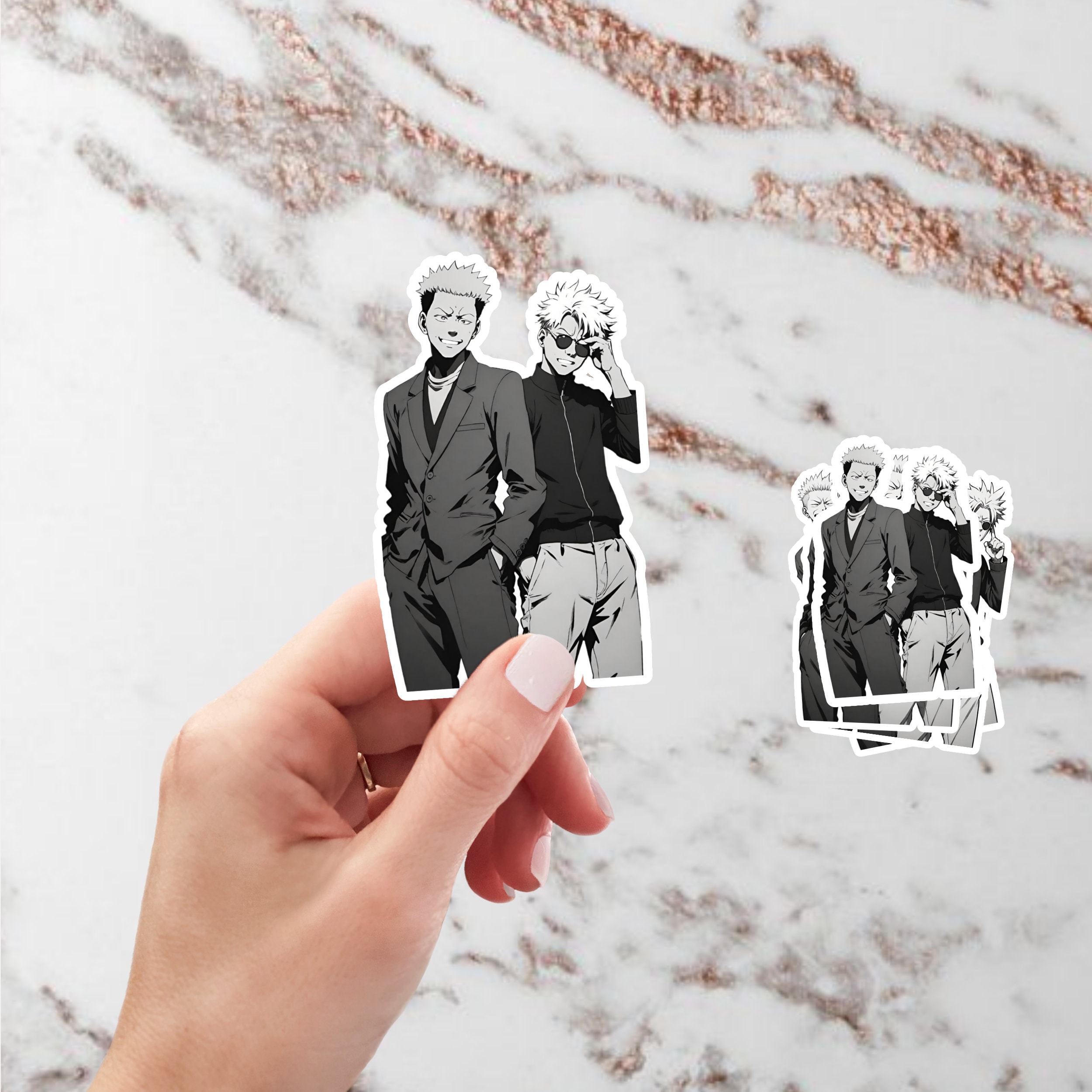 Gojo Satoru Vinyl Stickers, Itadori Vinyl Stickers, Gojo Stickers ...