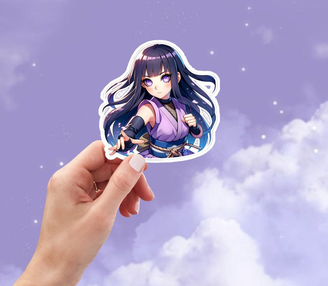 Hinata Hyuga, Hinata Hyuga Vinyl Stickers, Hinata Stickers, Anime ...