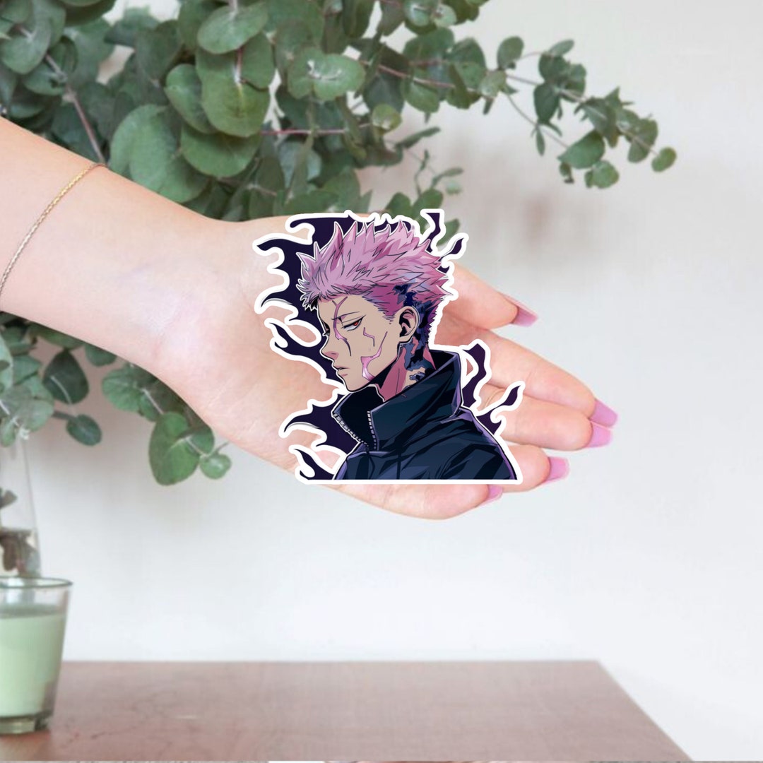 Itadori Sticker, Yuji Itadori Anime Stickers, Yuji Itadori Vinyl ...