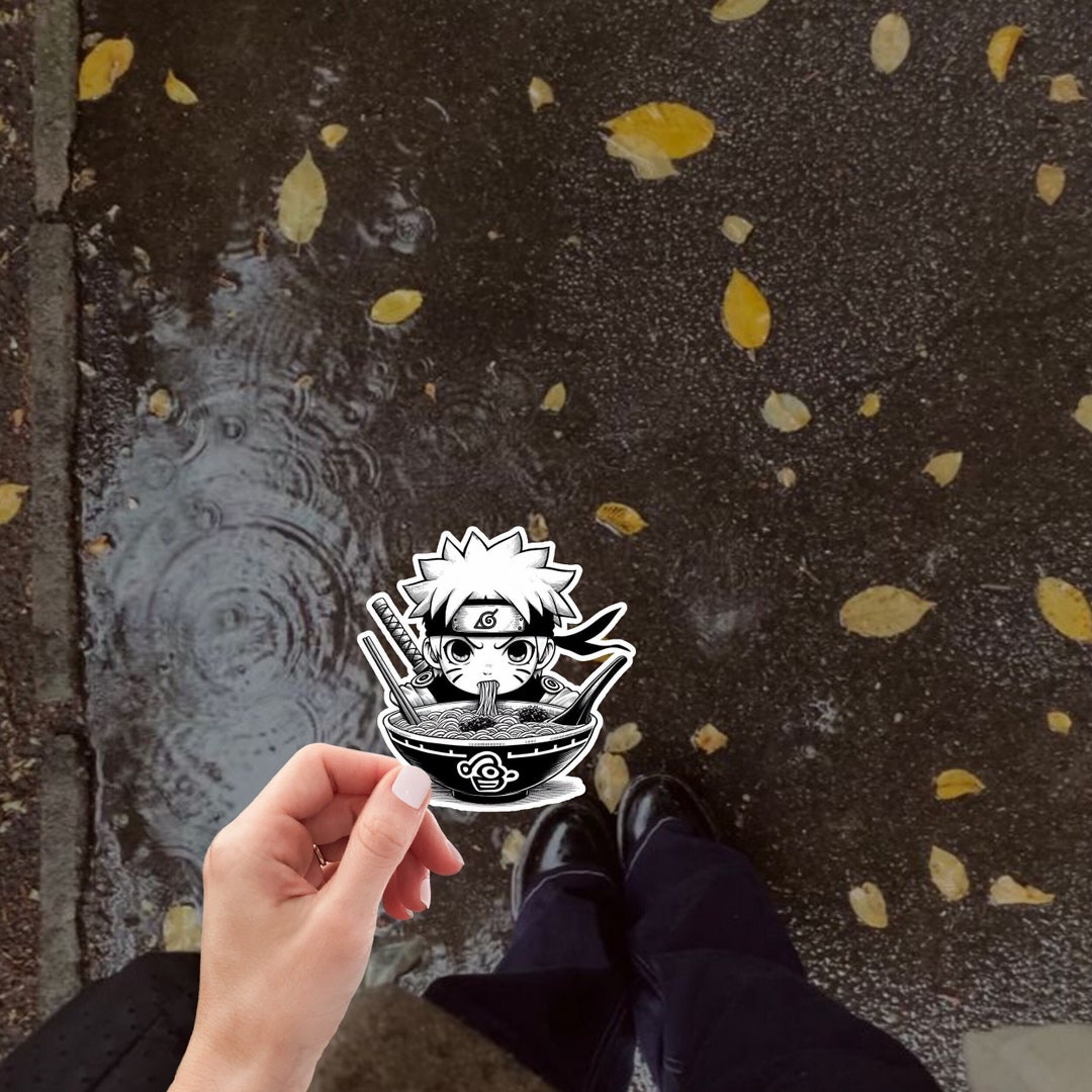 Naruto Vinyl Stickers Naruto Ramen Stickers Anime Stickers - Etsy