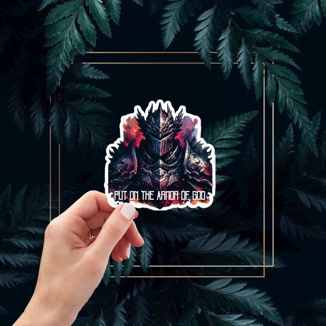 Armor of God, Armor Sticker, Jesus Vinyl Sticker, Jesus Vinyl Decal ...