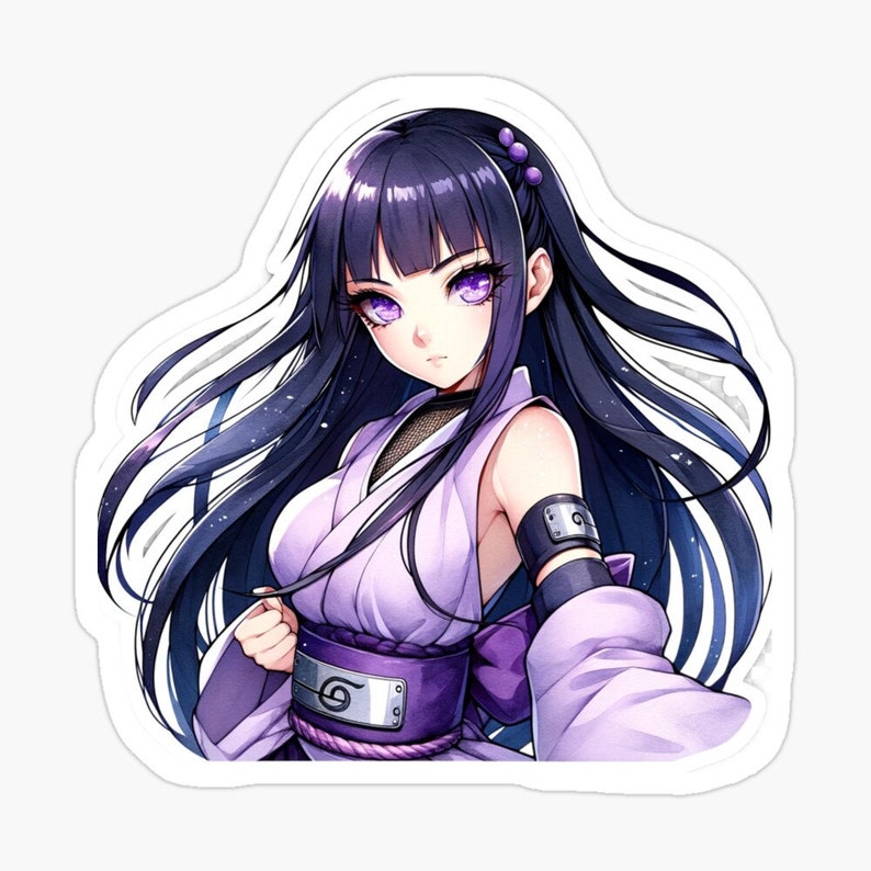 Hinata Hyuga, Hinata Hyuga Stickers, Hinata Stickers, Naruto Stickers ...