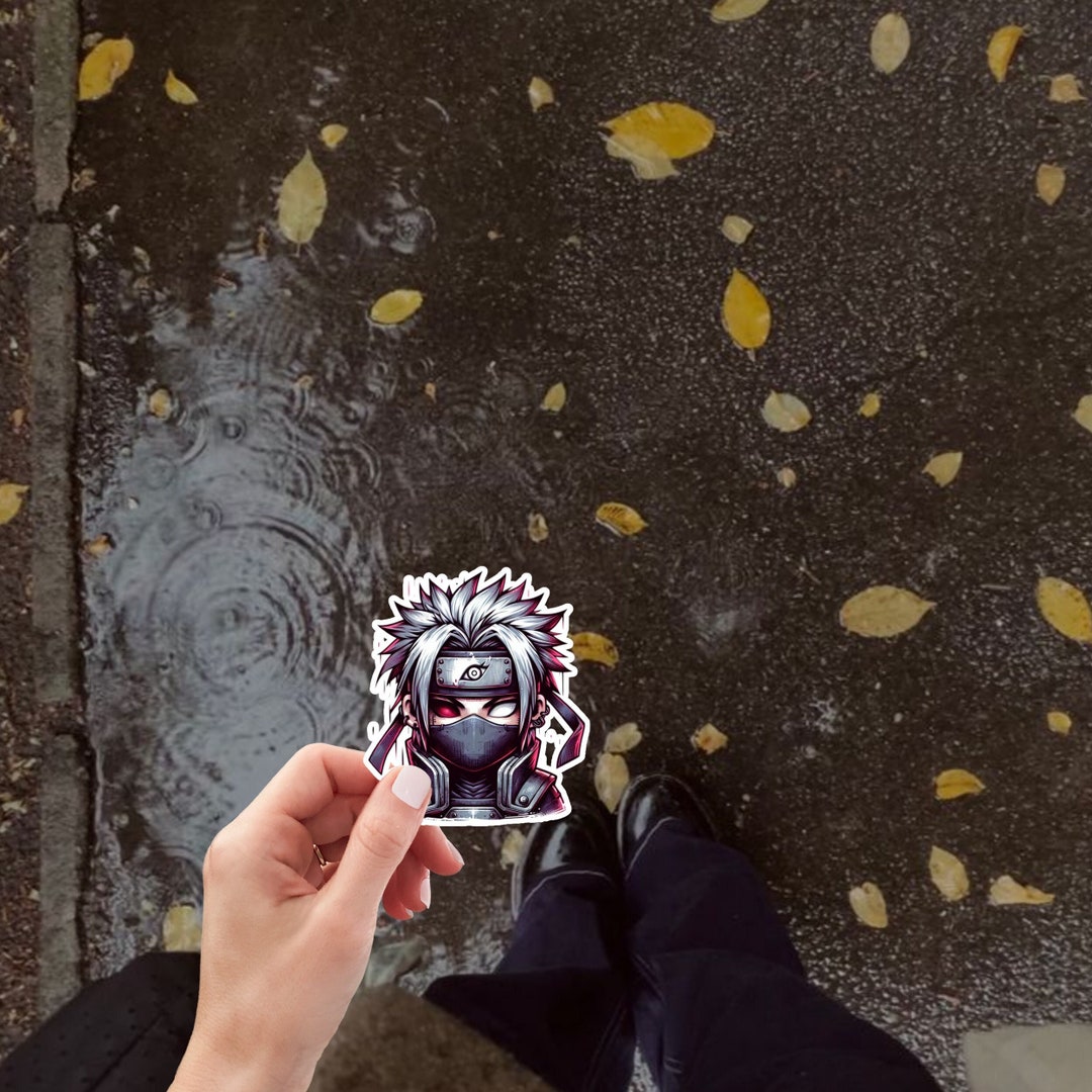 Kakashi Hatake Stickers, Naruto Stickers, Anime Vinyl Stickers, Anime ...