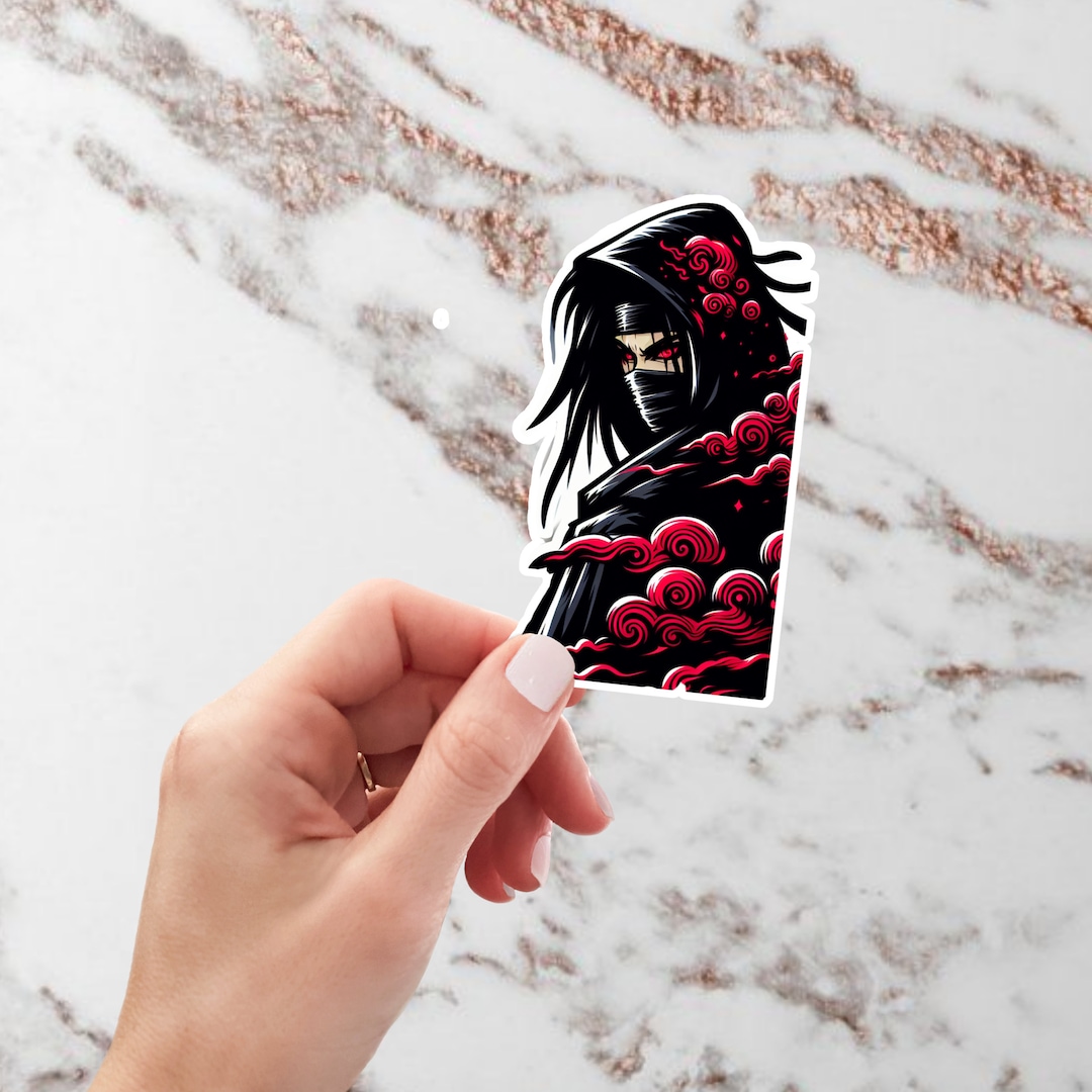 Anime Vinyl Stickers, Itachi Stickers, Itachi Uchiha Stickers, Anime ...