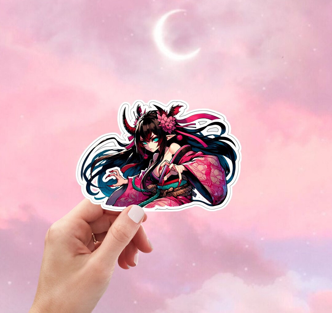 Demon Slayer Sticker, Nezuko Stickers, Nezuko, Demon Slayer, Anime ...