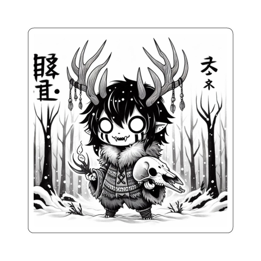 Cute Cryptids Stickers Waterproof Vinyl Stickers chibi Monsters Kawaii ...